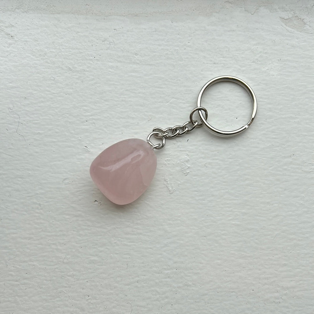 Rose Quartz keychain – Trove